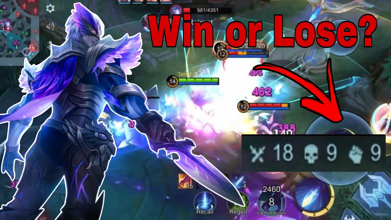 GUSION INTENSE MATCH IN HIGHER RANK WITH NIGHT OWL | 18 Kills | Win or ...