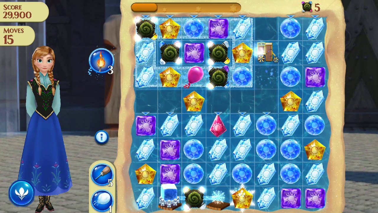 FROZEN FREE FALL # ARENDELLE PARADE # FLOWER 8/8 PART2 - YouTube