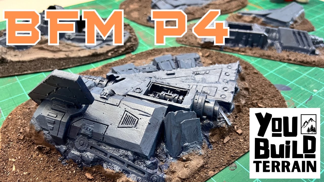 How to prime Warhammer 40k terrain - the Battle for MaCragge terrain ...