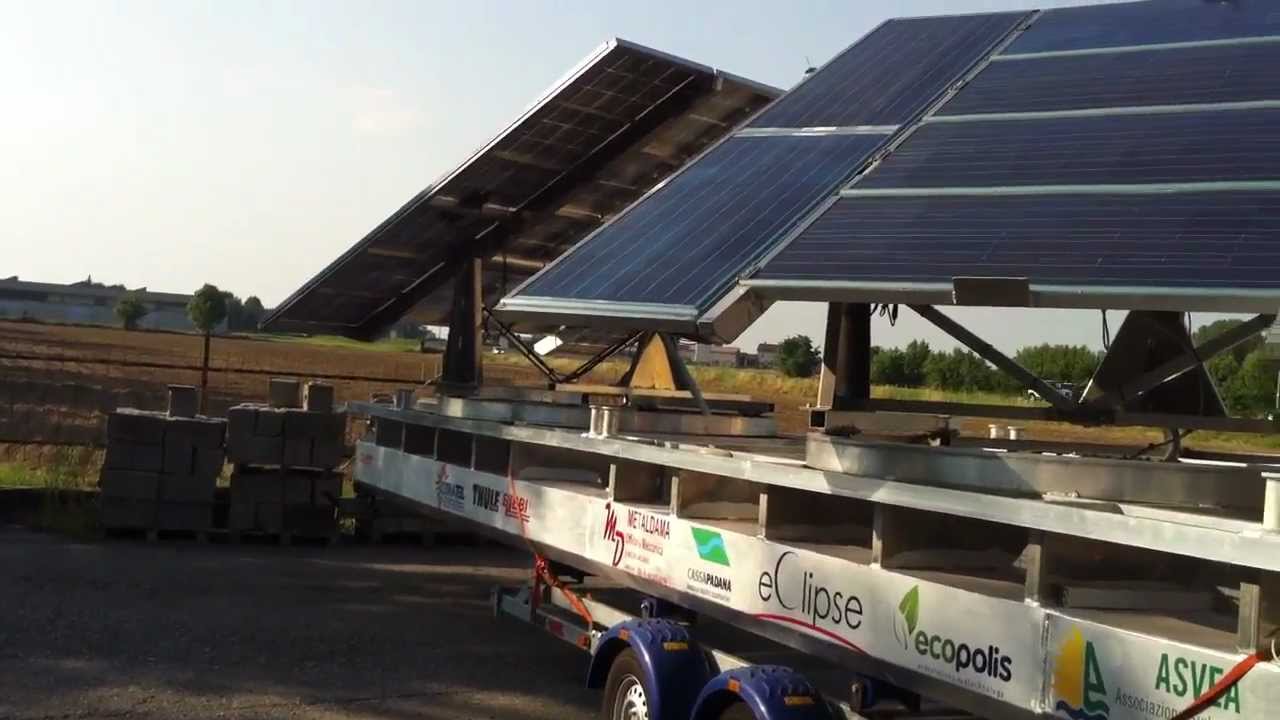 Catamarano solare ARGO - Solar Powered Catamaran - - YouTube