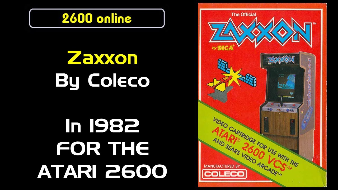 Zaxxon for the Atari 2600 - YouTube