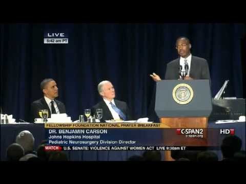 Discurso surpreendente do Dr. Benjamin Carson no National Prayer ...