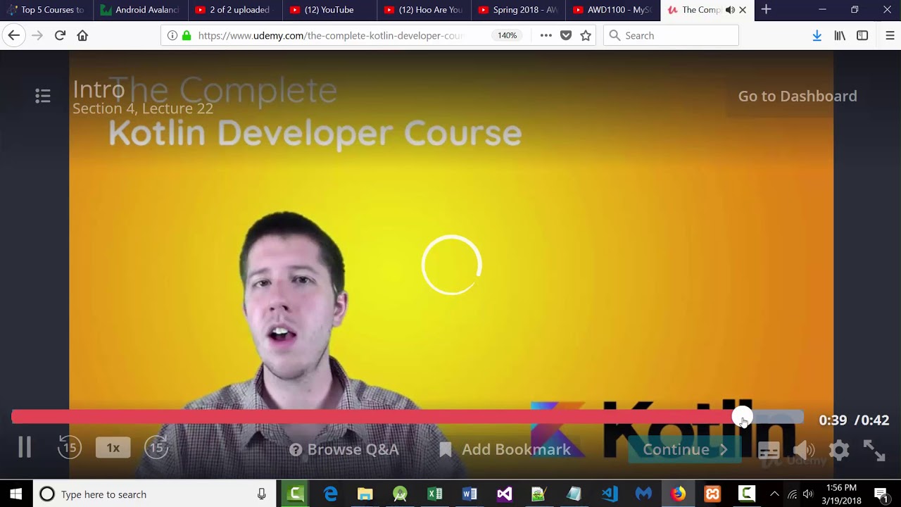 AWD1112 - Kotlin - ListViews - Part02 - 03-19-2018 - YouTube