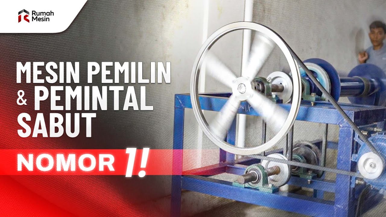 Cara Kerja Mesin Pemilin & Pemintal Sabut Kelapa – Solusi Tepat untuk ...