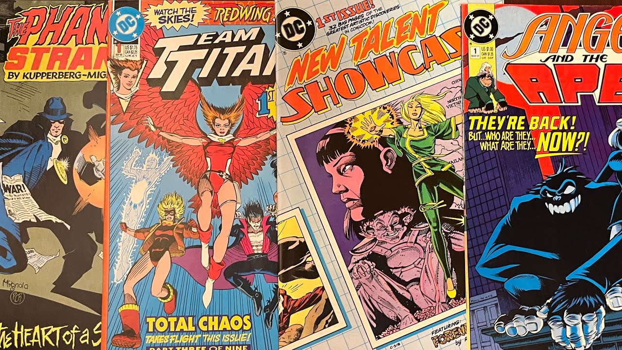 4 first issues from DC Comics - YouTube