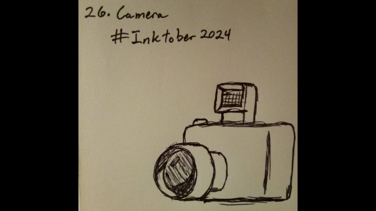 Inktober 2024 - 26. Camera - YouTube