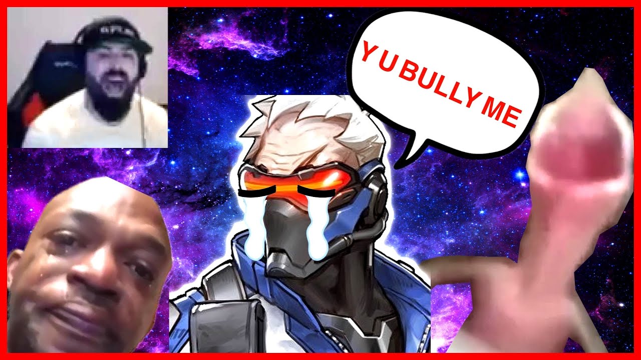 Overwatch- Cry baby soldier 76 get homophobic - YouTube