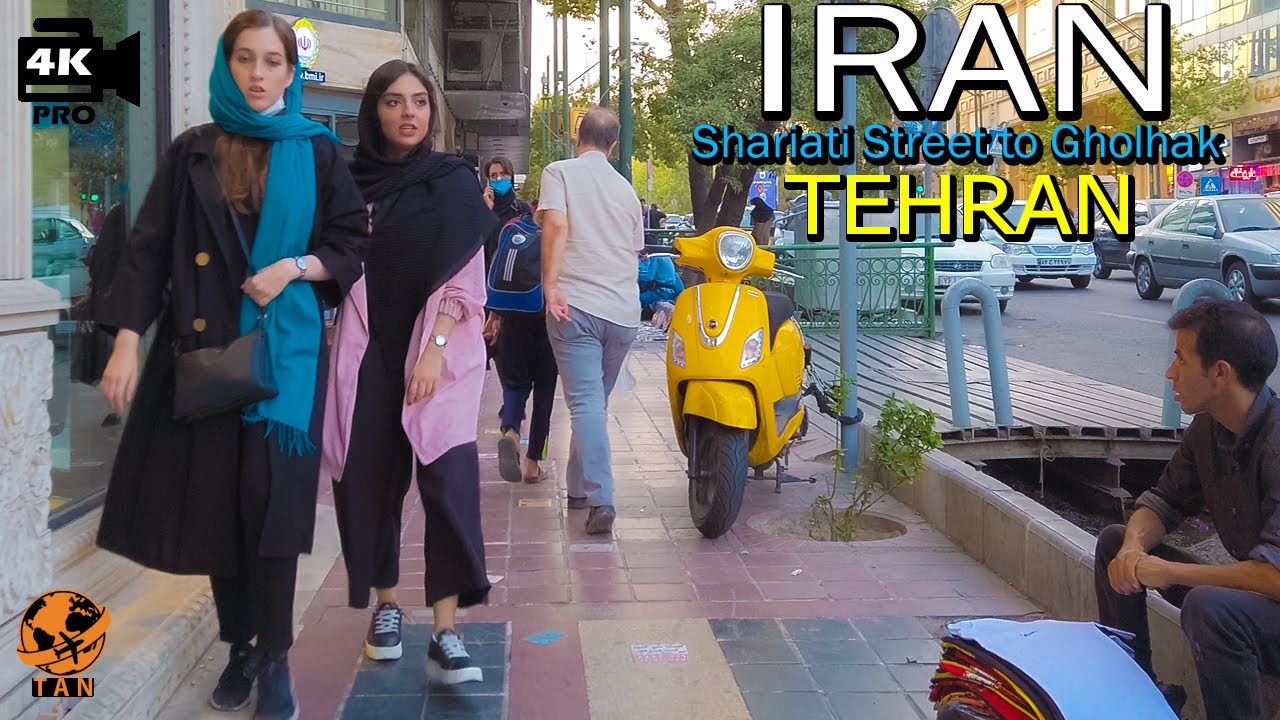 Iran Walking Tour on Shariati Street to Gholhak (Yakhchal)- Tehran ...