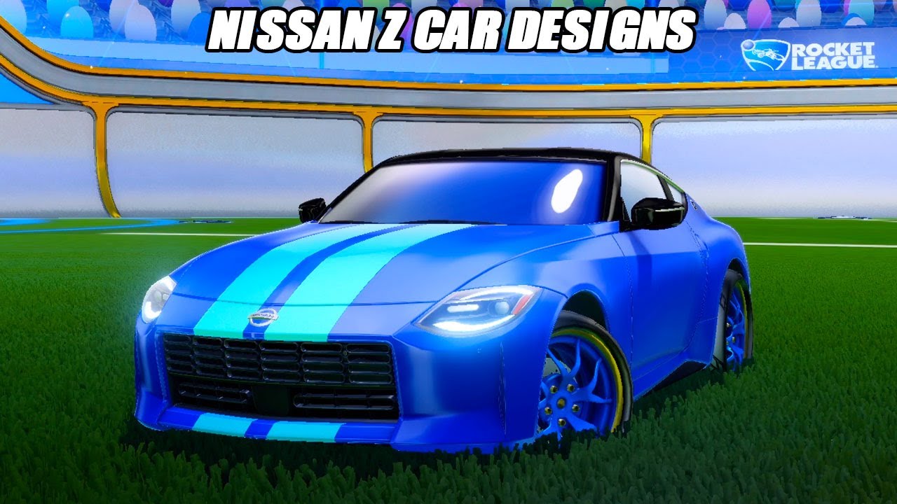 Nissan Z Performance Car Designs - Rocket League Car Designs - YouTube