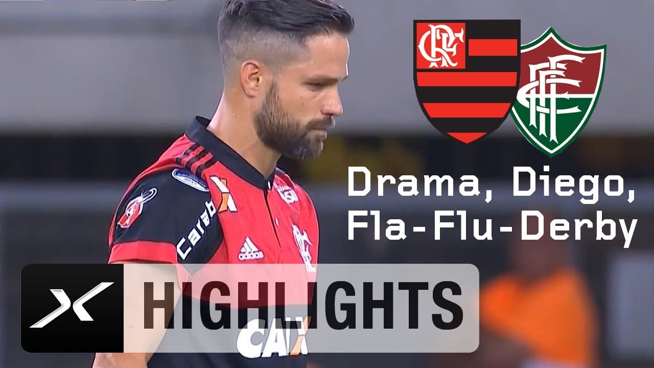 Drama, Diego, Fla-Flu-Derby! Flamengo X Fluminense 3:3 | Highlights ...
