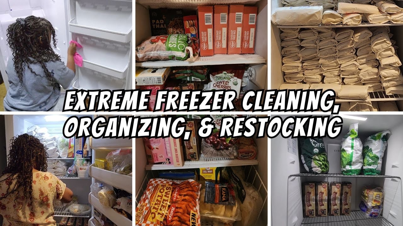 Extreme Freezer Organizing and Restocking | Major Money-Saving Strategy ...