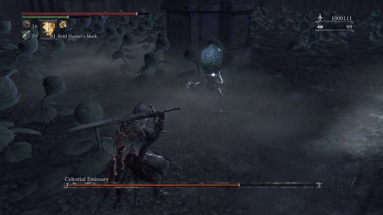 Bloodborne™ Celestial Emissary Boss Fight - YouTube
