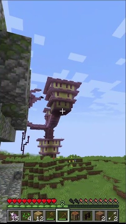 Minecraft but structure spawn every minute #shorts - YouTube