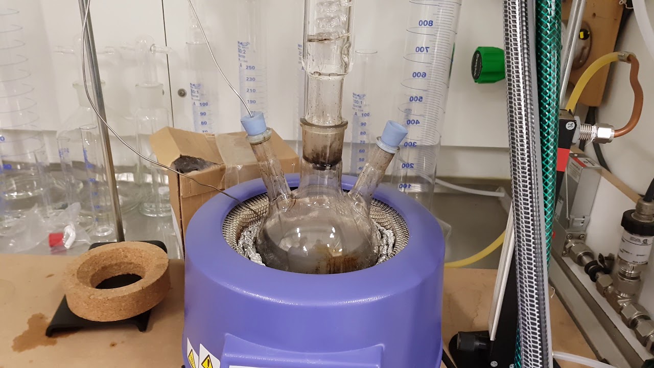 Synthesis of Iron Oxide Magnetic Nanoparticles at CU - YouTube