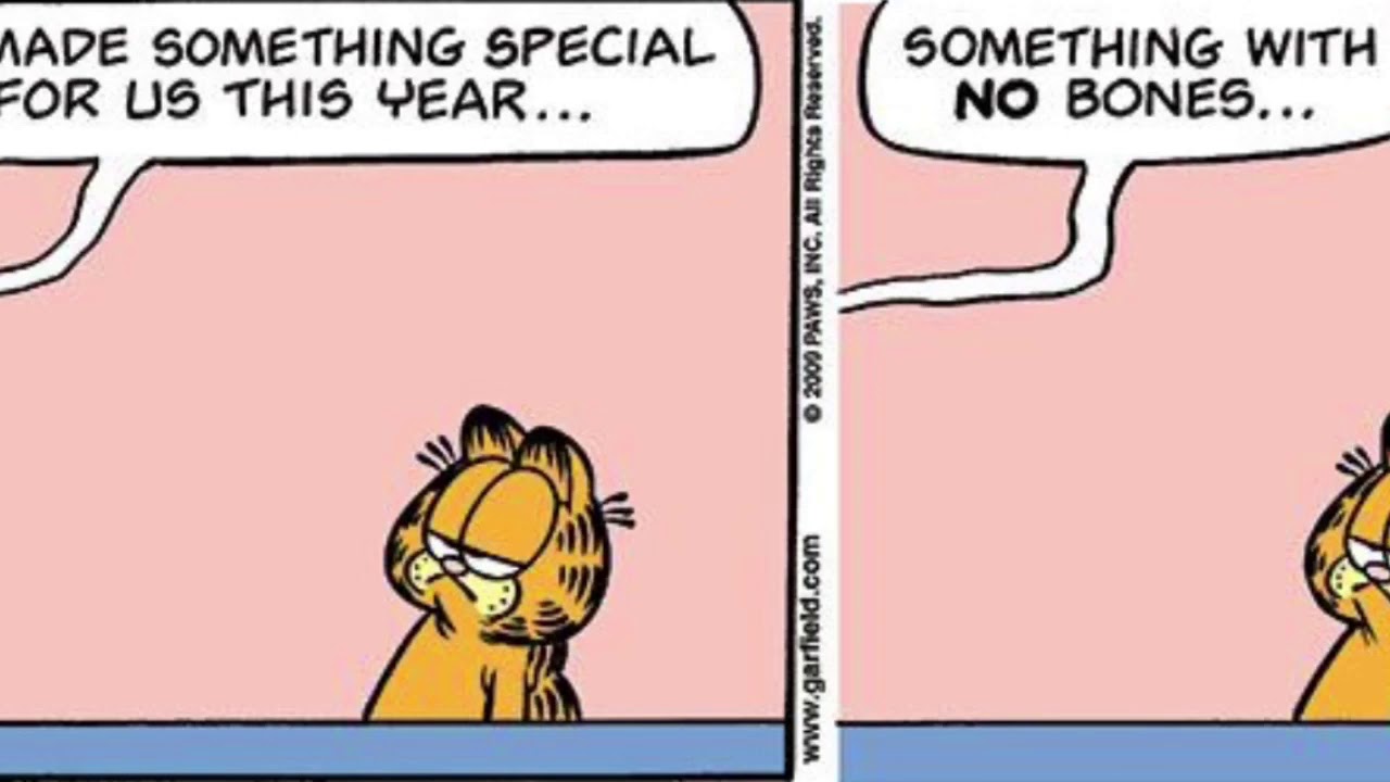 GoAnimate Reads Garfield Comic Strips (Episode 12) - YouTube