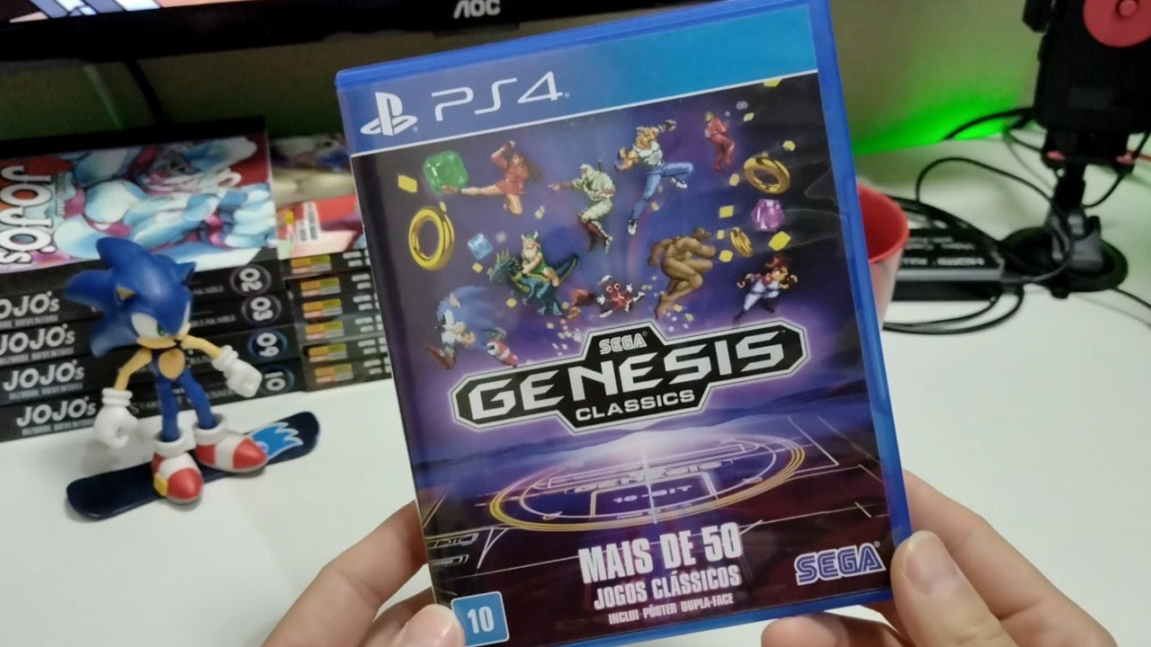 Sega Genesis Classics Collection (PlayStation 4) - Unboxing - YouTube