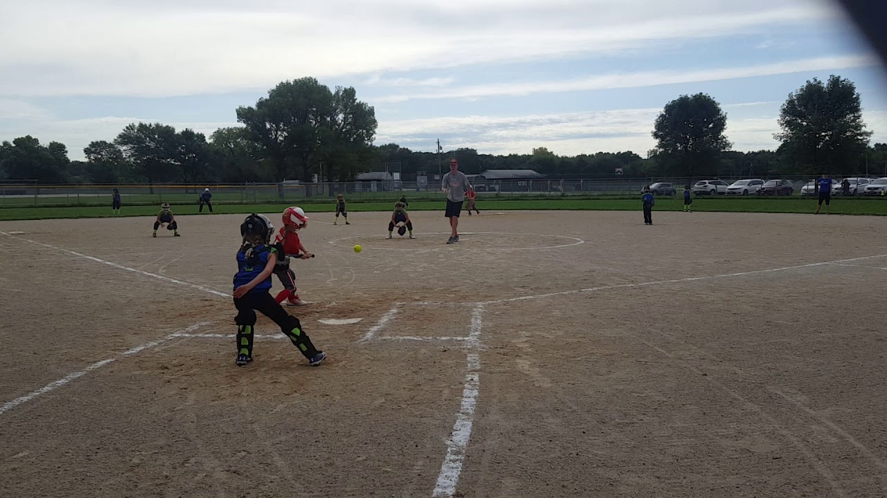 Taylor 8U Softball 9.14.19 - AB#11 - YouTube