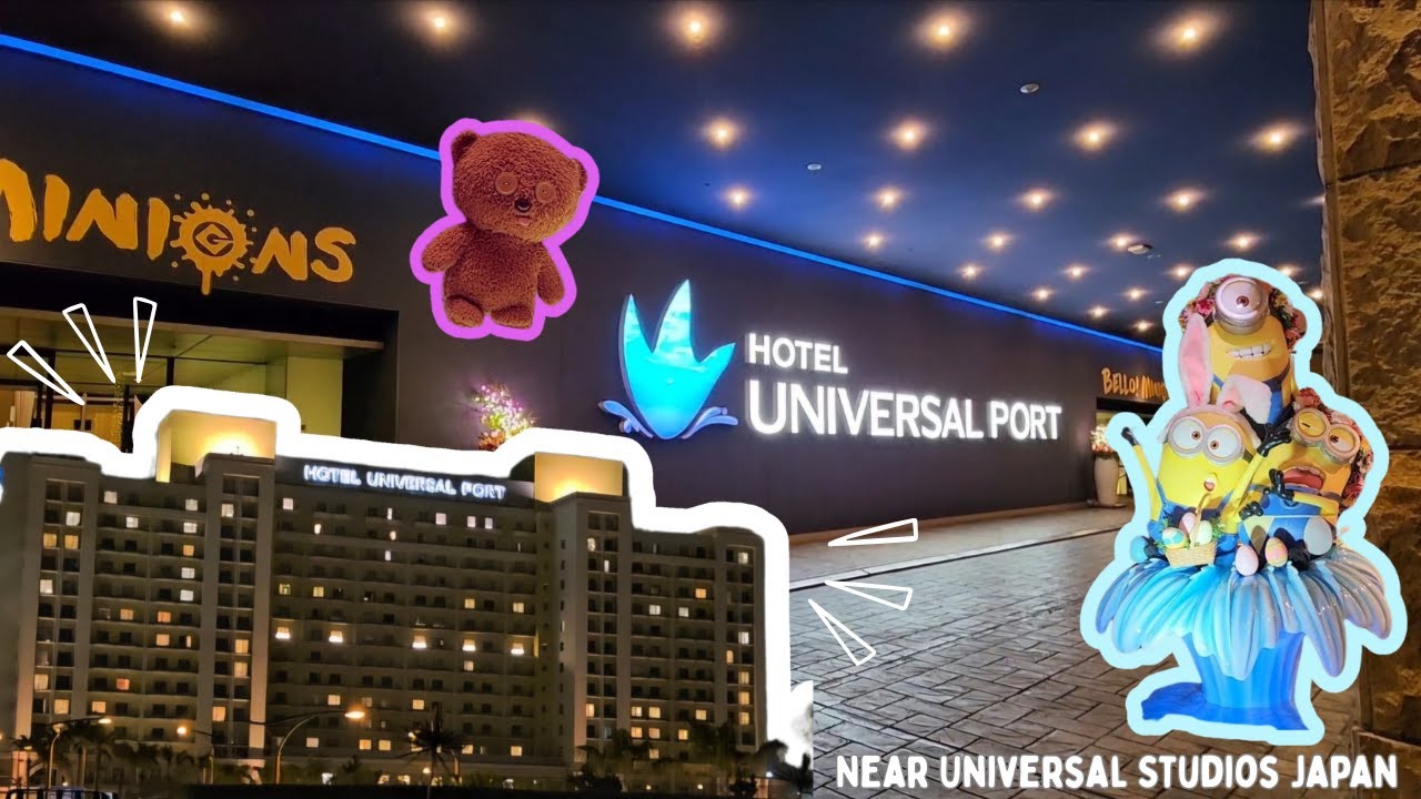Hotel Universal Port I Osaka, Japan I Universal Studios Japan - YouTube