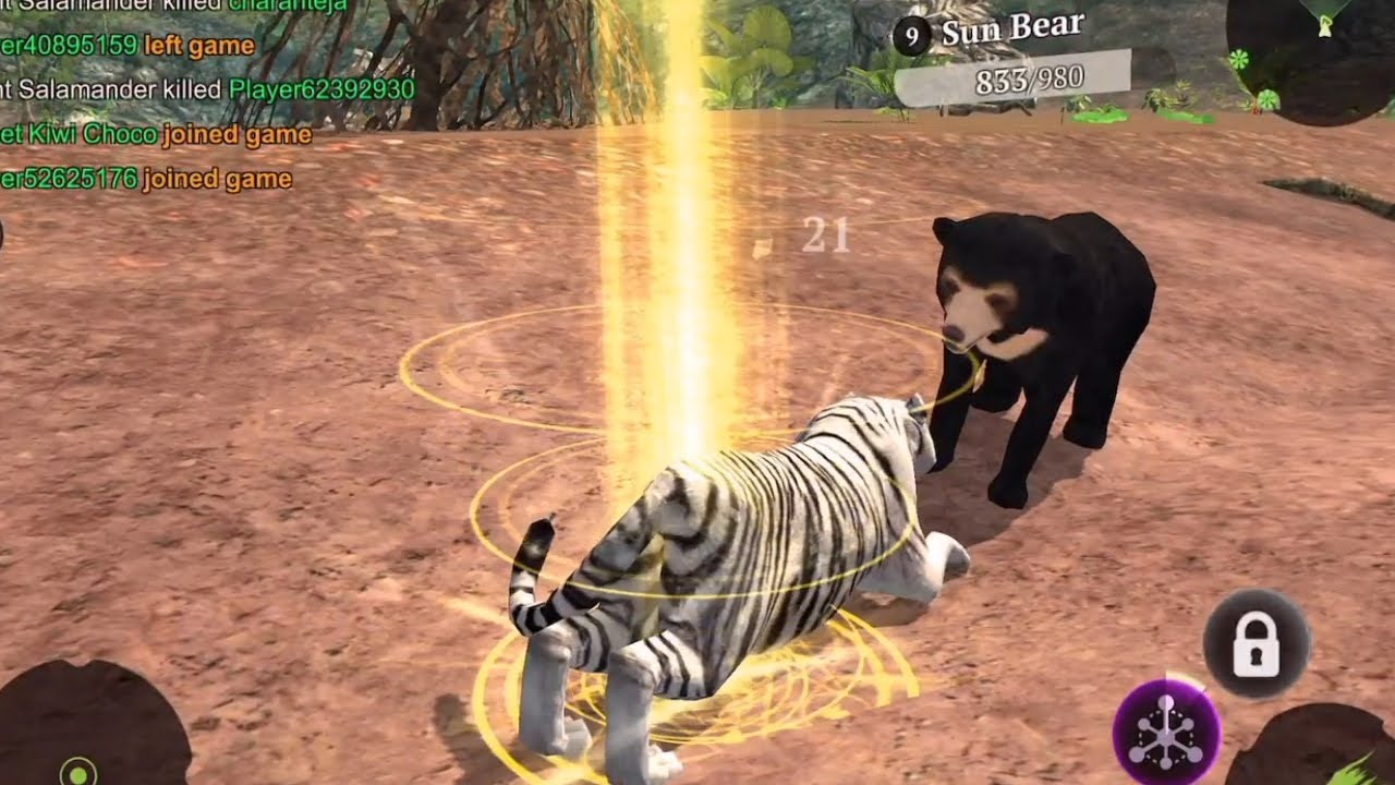 Đã Đạt Được White Tiger Hổ Trắng Oánh Nhau Với Gấu - The Tiger ...