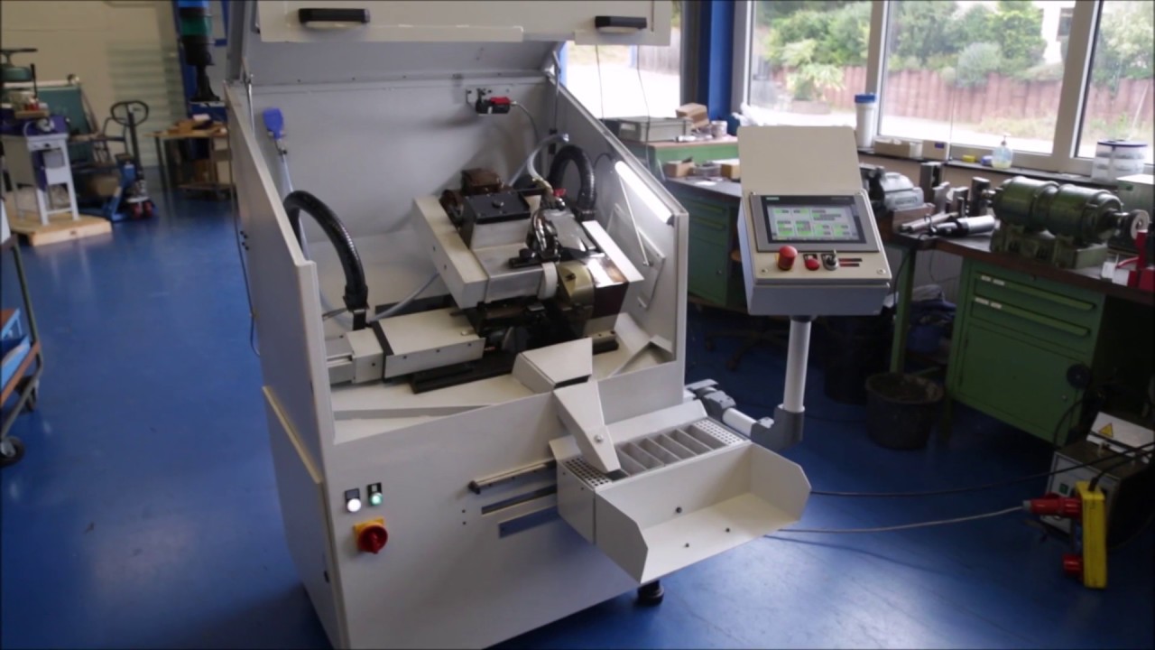 Automatic tube sawing machine, wedding ring, cnc saw, ring blanks - YouTube