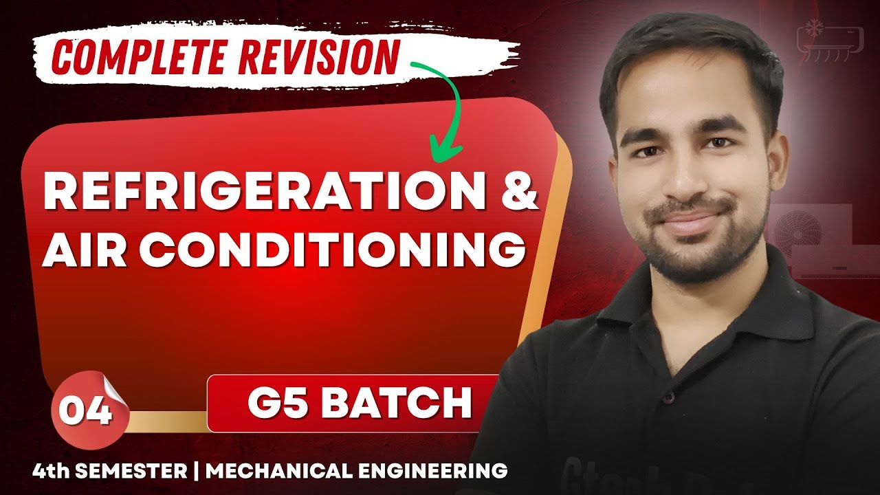 R.A.C. | Lecture-04 | G5 Batch | BTEUP | Mechanical Engineering ...