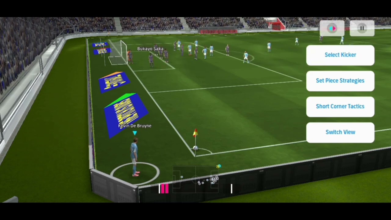 How to score a corner in Efootball 25..... easiest method - YouTube