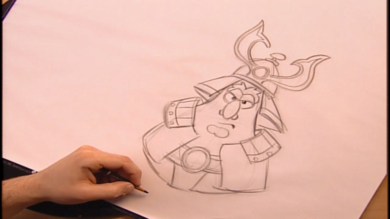 VeggieTales: How to Draw Apollo Gourd - YouTube