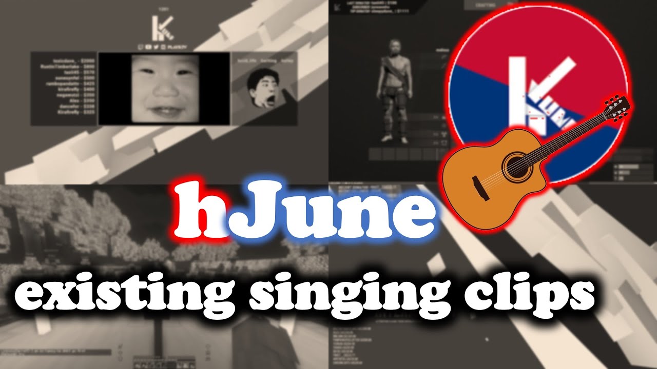 hJune past existing SINGING covers clips on twitch | Compilation - YouTube