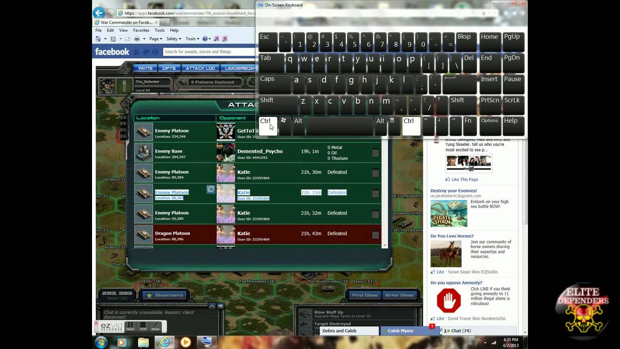 How to post attack log War commander - YouTube