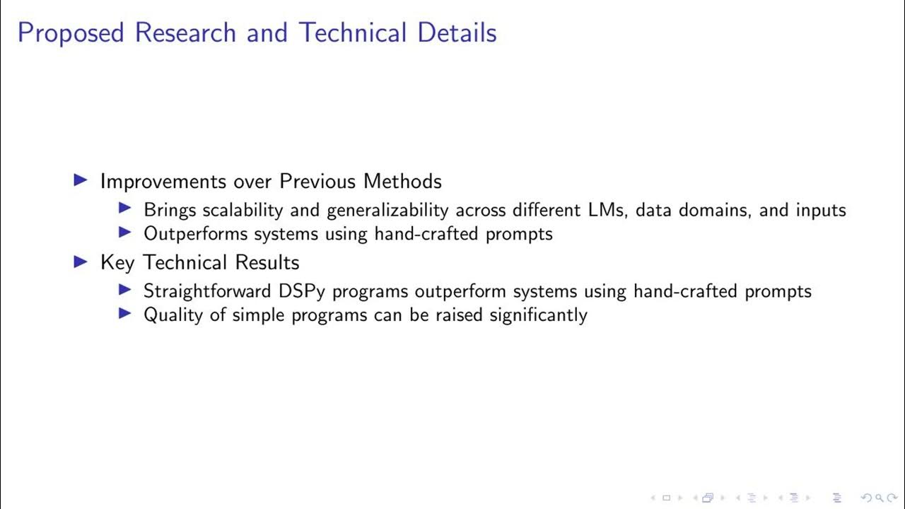 DSPY: COMPILING DECLARATIVE LANGUAGE MODEL CALLS INTO SELF-IMPROVING PIPELINES - YouTube