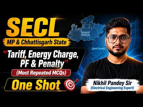 SECL | MP & Chhattisgarh State | Tariff/Energy Charge/PF & Penalty | Most Repeated MCQs | One Shot