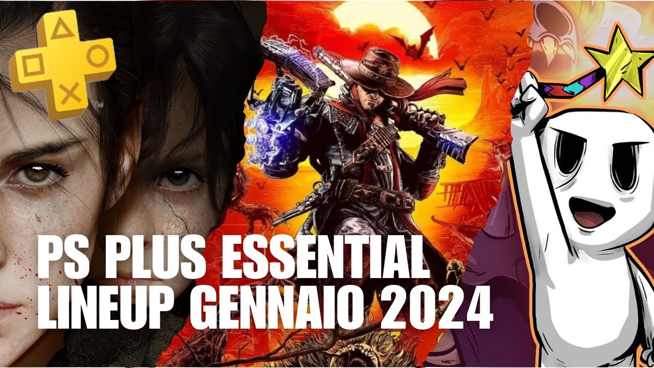 PLAYSTATION PLUS ESSENTIAL Line-up di Gennaio 2024 - YouTube
