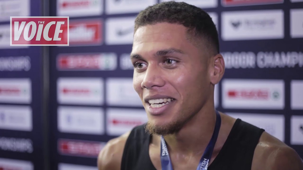 Elliot Giles disappointed with silver @ British Indoor Champs - YouTube