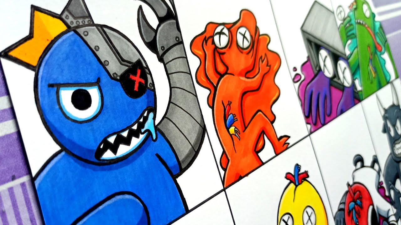 Drawing ROBLOX - The Forgotten Rainbow Friends/R.I.P Rainbow Friends ...