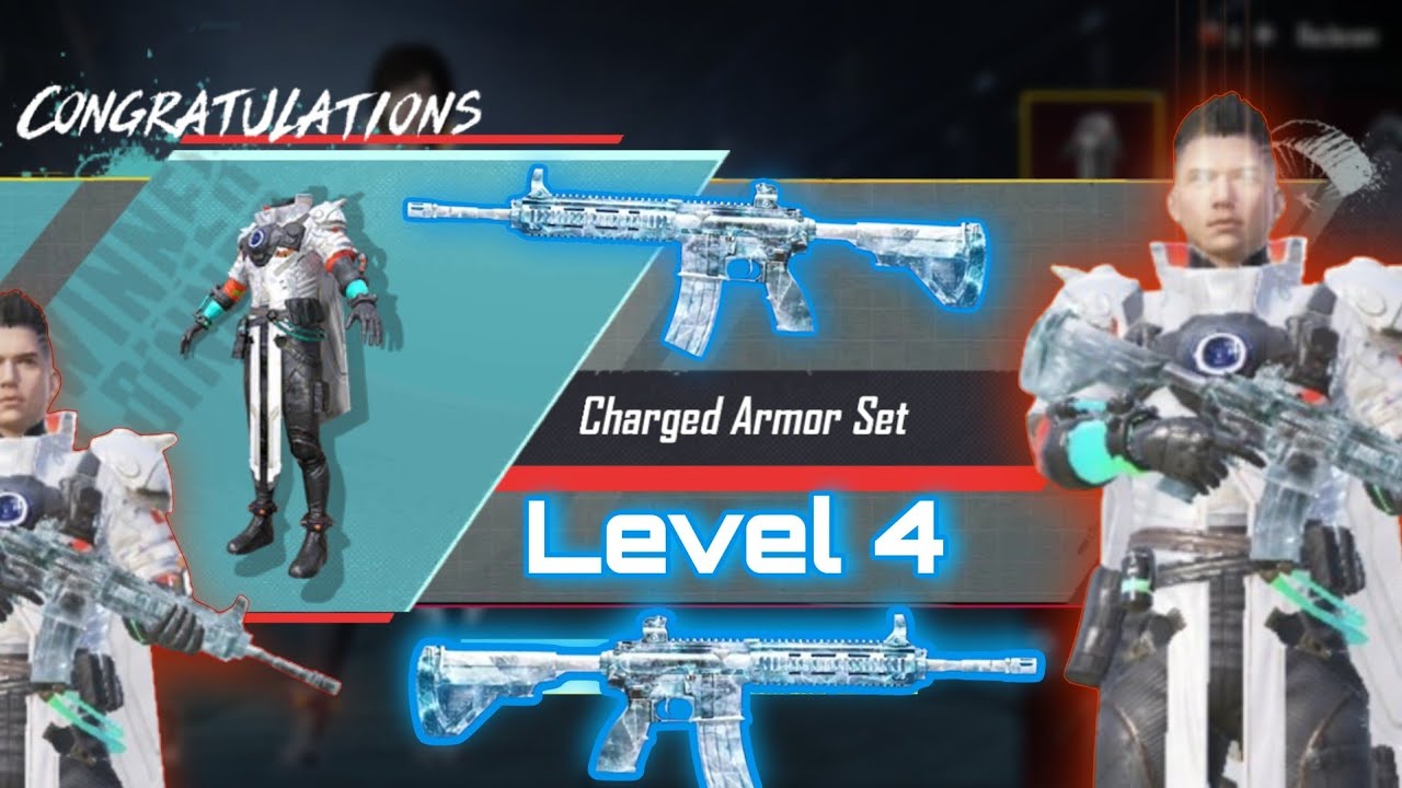 Charged armor set gameplay and upgraded m4 || #trending #bgmi #pubg # ...