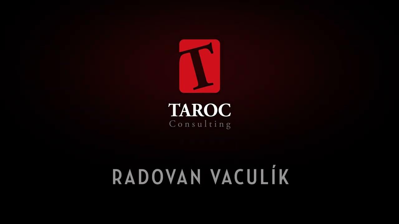 Radovan INTRO - TAROC Consulting s.r.o. - YouTube