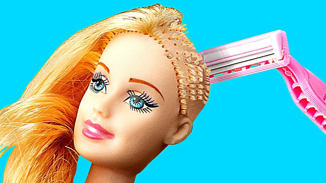 16 LOCOS TRUCOS PARA TU BARBIE - YouTube