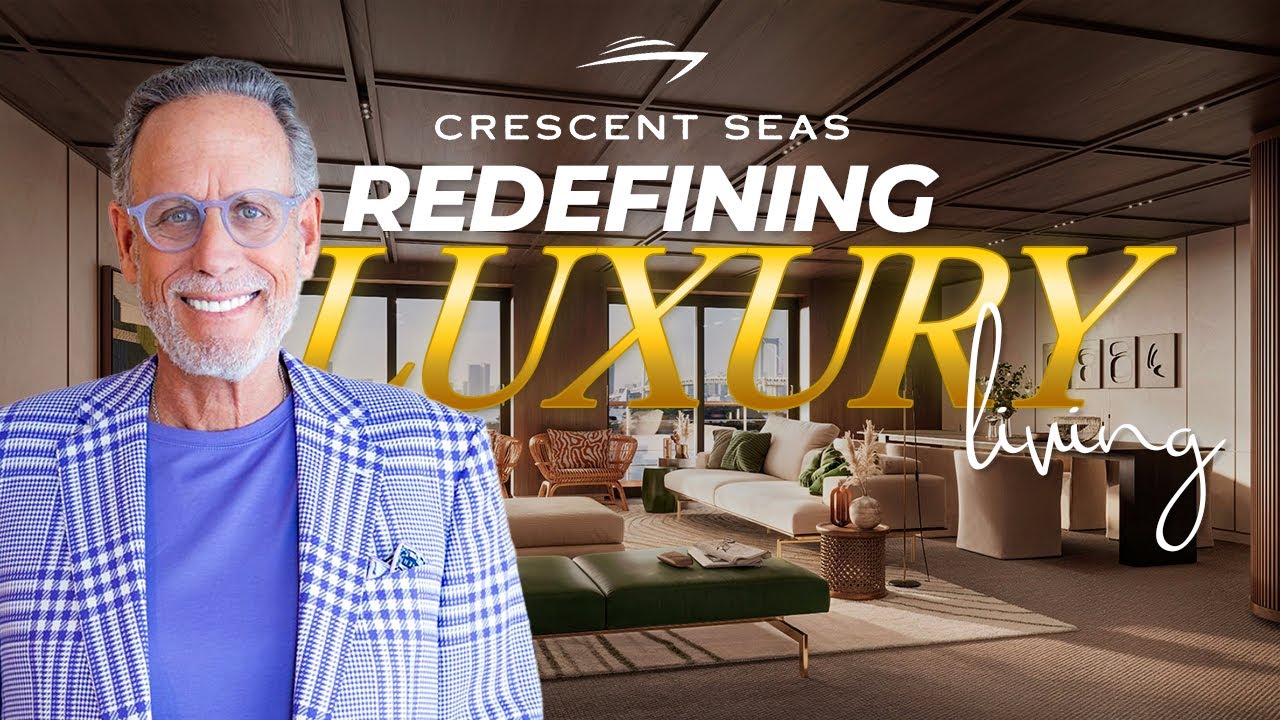 Luxury Living at Sea: Inside the New Cruise Line Crescent Seas - YouTube