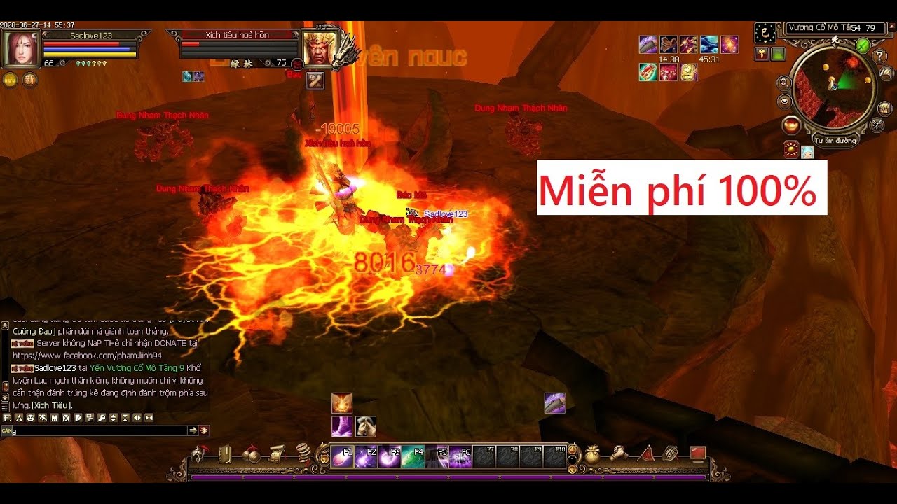 TLBB - Ghé thăm anh em BOSS Yến Vương Cổ Mộ - YouTube