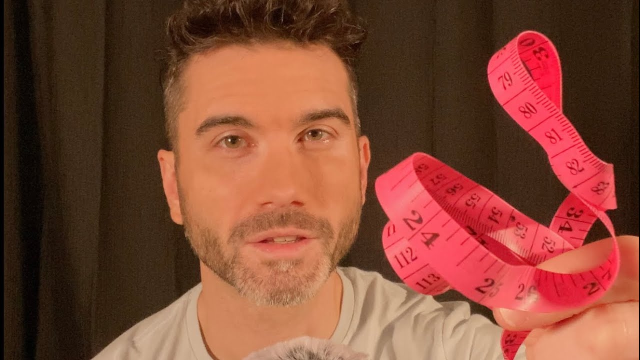ASMR measuring you - YouTube