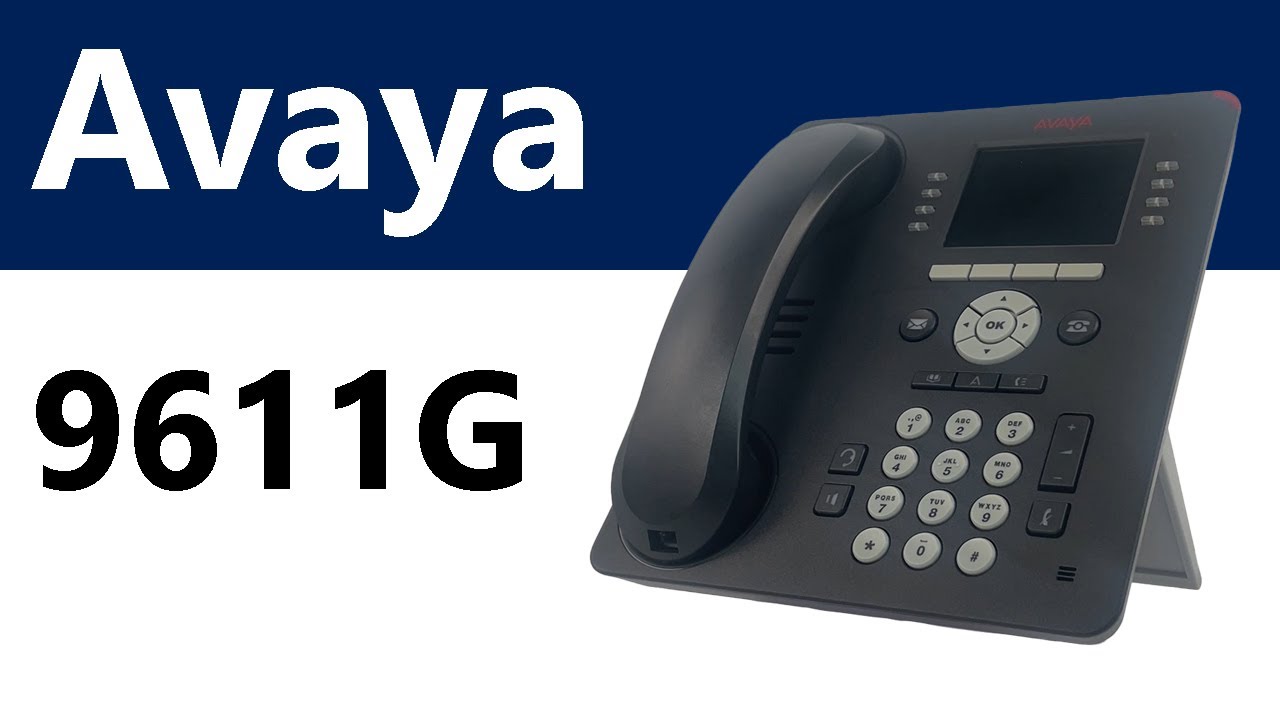 Avaya 9611G - Product Overview - YouTube
