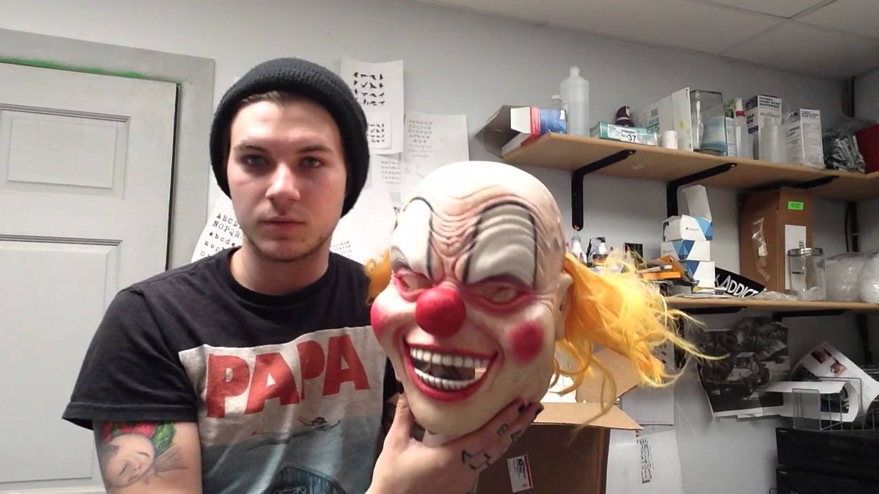 Slipknot Mask Unboxing - Shawn Crahan TTE Haired and Craig Selftitled ...
