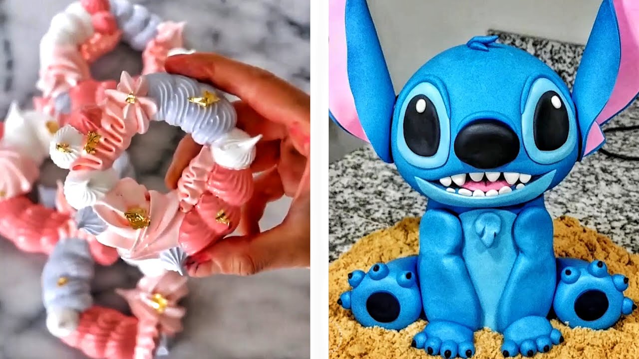 Chocolate Decorating Mickey Mouse Lilo & Stitch Cake | Chocolate ...