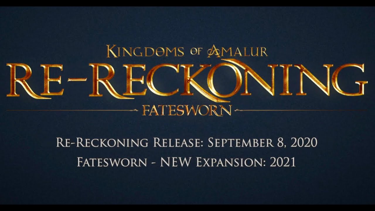 Kingdoms of Amalur Re-Reckoning Fatesworn RPG now on Switch March 2021 ...