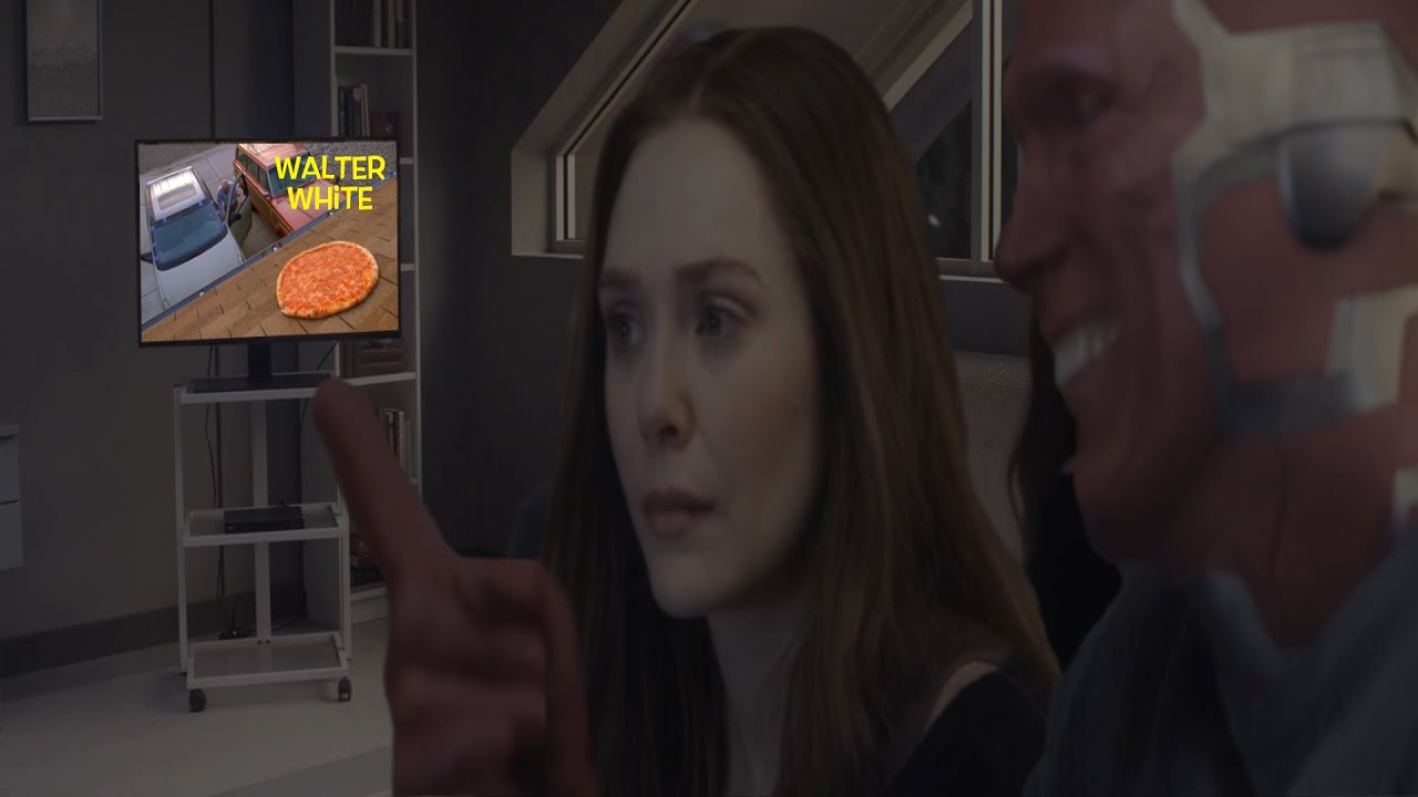 Wanda And Vision Are Laughing At Walter White (Bryan Cranston) | Pizza ...