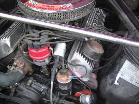 Ford Mustang - High performance engine 289 (271 cv) - YouTube