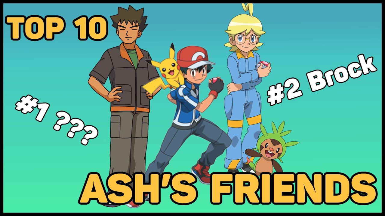 Top 10 Ash Ketchum's Companions in Pokemon Anime - YouTube