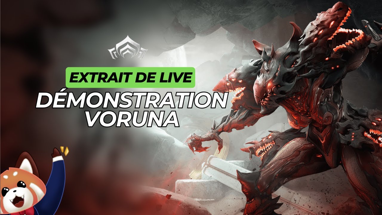 Démonstration Voruna la GOAT #warframe - YouTube