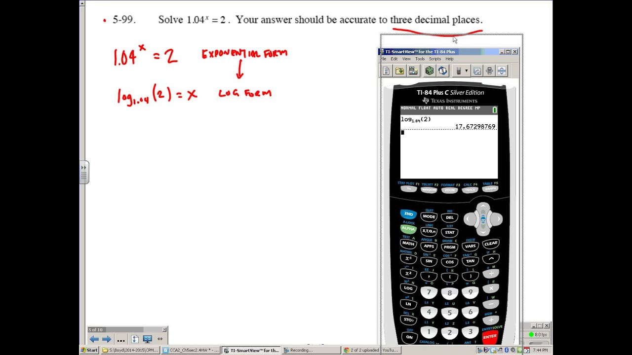 CCA2 ch5p99 - YouTube