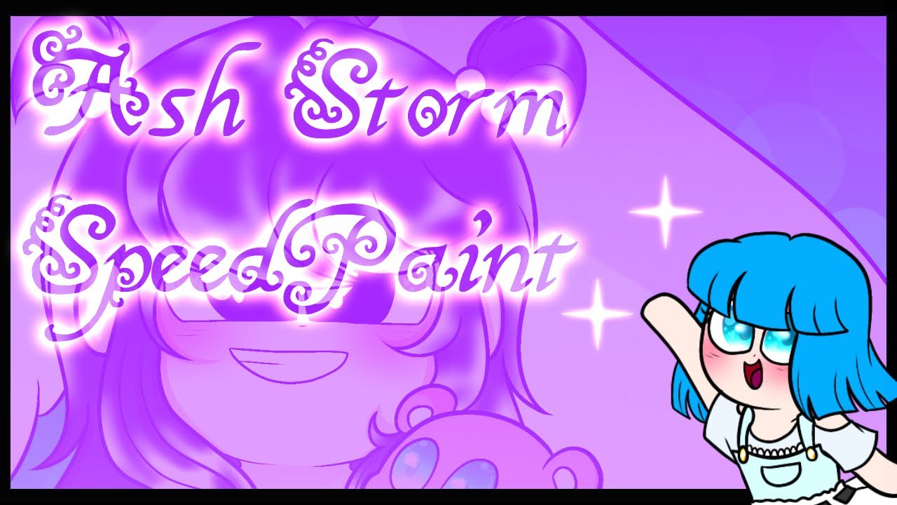 Ash Storm - OC SPEEDPAINT (Gift for Sa-chan~Siren) - YouTube